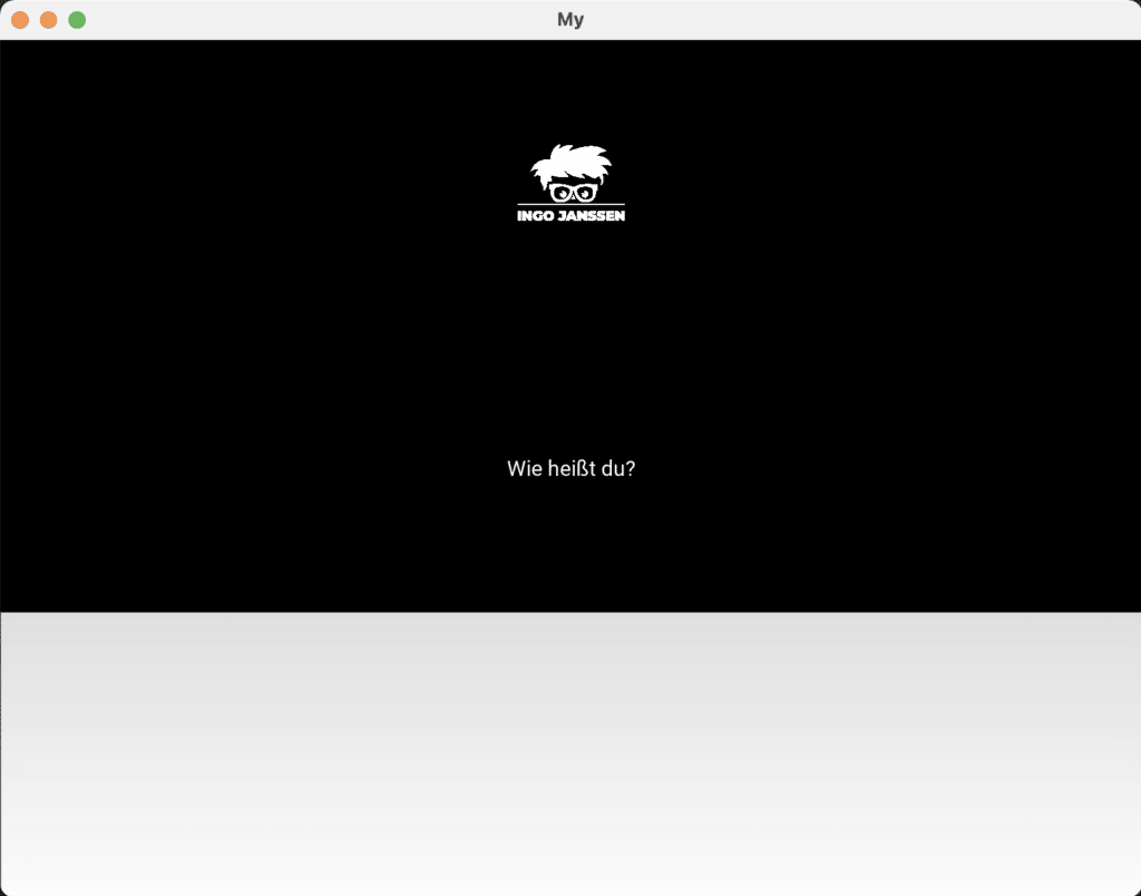 Python GUI mit KIVY - Den Benutzer Willkommen heißen - Ingo Janssen