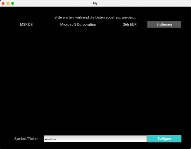 Python GUI mit Kivy - Aktiendaten API anbinden (yfinance) - Ingo Janssen